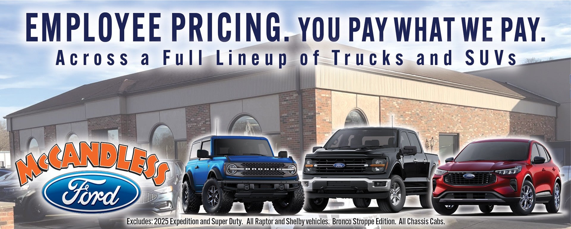 New & Used Ford Dealership - Mercer PA - Bill McCandless Ford